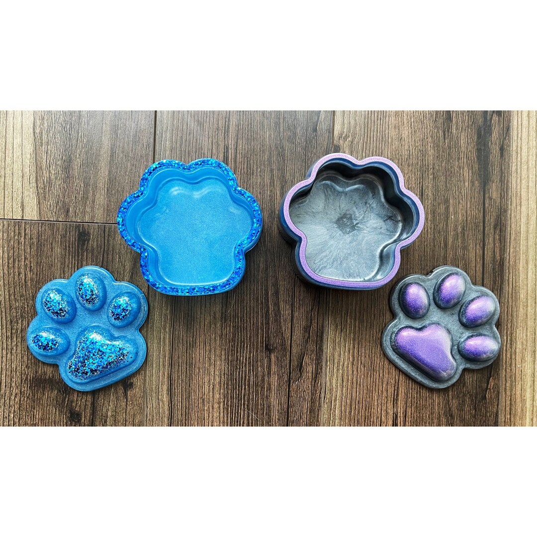 Paw Print Trinket Box - Etsy