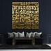 Kufic Calligraphy Surah Al Falaq SVG Vector & DXF Template - Etsy