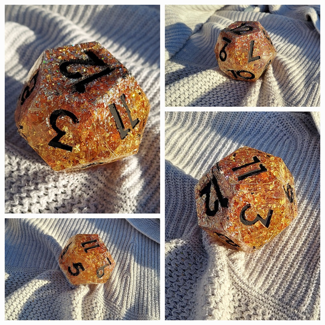 Large D12 Die, Dodecahedron, Polyhedral Dice, Oversized, Home Decor ...