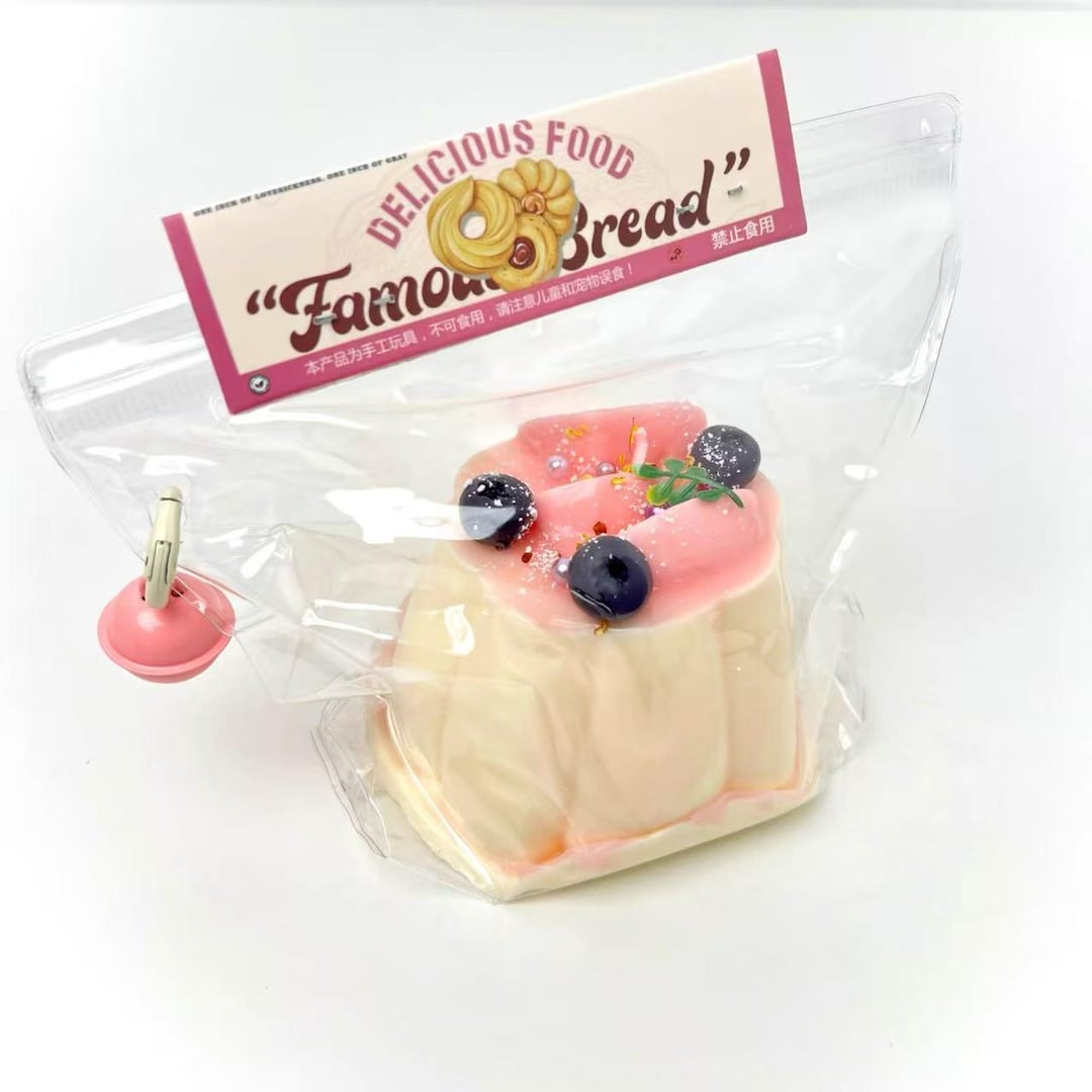 Peach Pudding Squishy Toy: Scented Sensory Stress Relief - Etsy