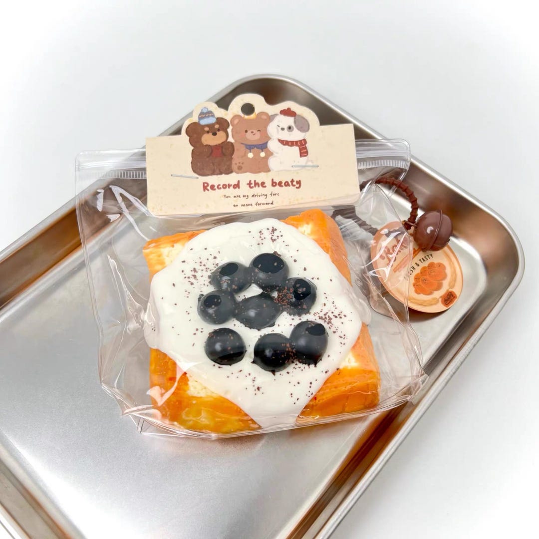 Bubble Toast Handmade Squishy Toy | Sensory Fidget Stress Balls for ...
