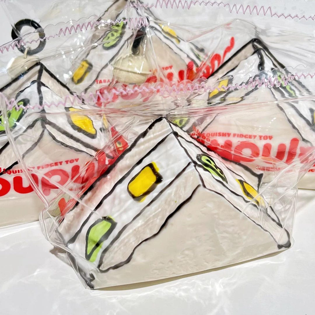Sandwich Handmade Squishy Toy | Sensory Fidget Stress Balls for Anxiety ...