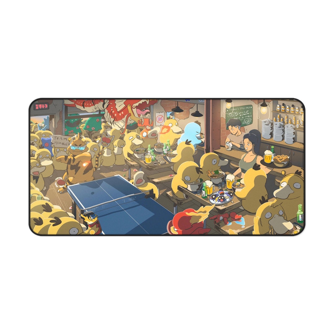 Odd Duck Desk Desk Mat Mouse Pad - Etsy