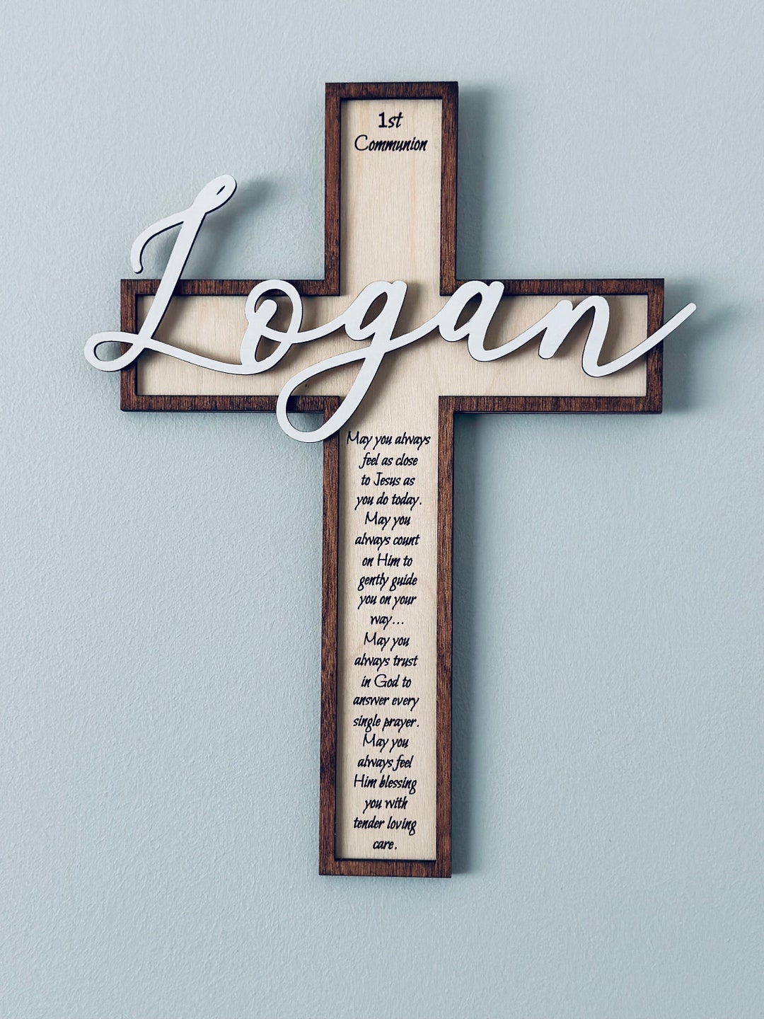 Personalized First Holy Communion , Baby Baptism, Christening ...
