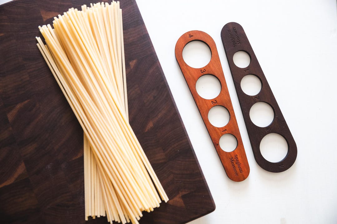 Wooden Spaghetti Measurer - Handmade Kitchen Utensils - Kitchen Tools ...
