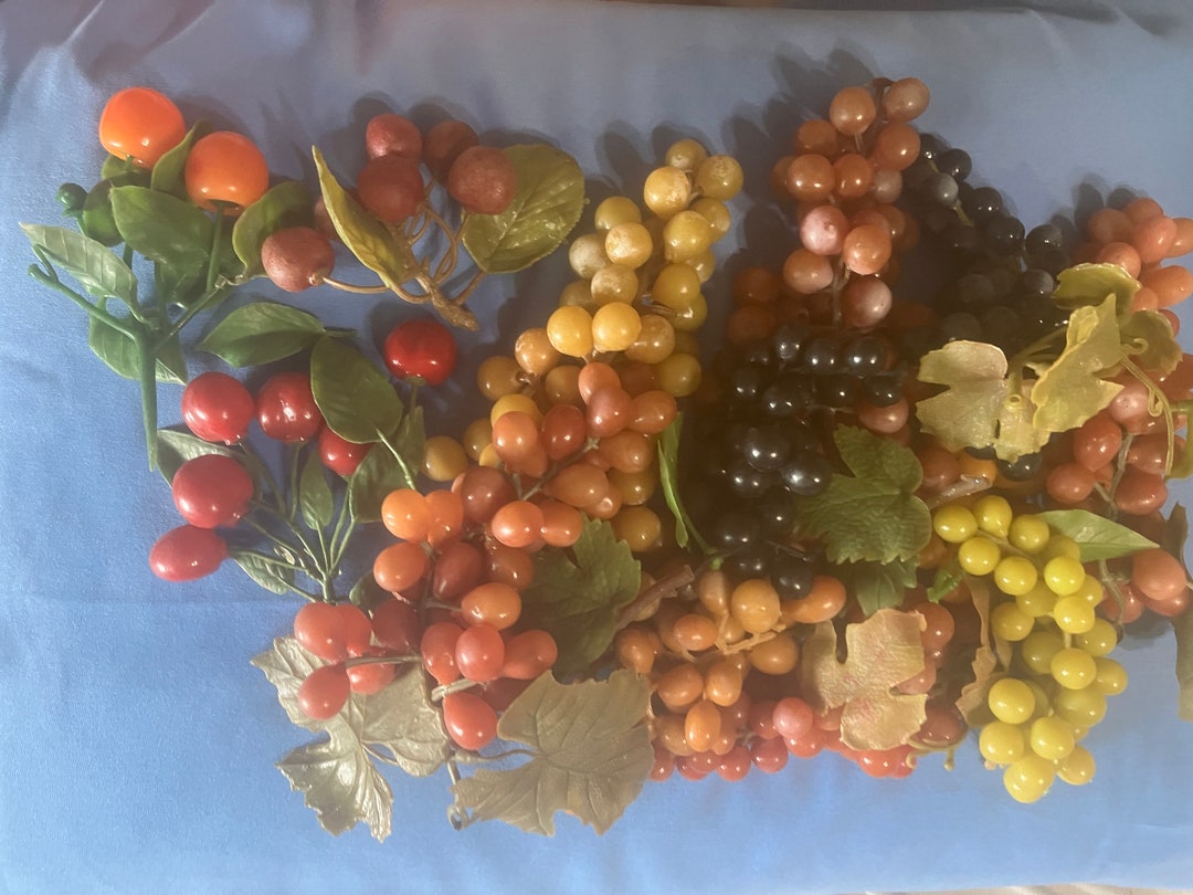 Vintage Rubber Fruits - Etsy