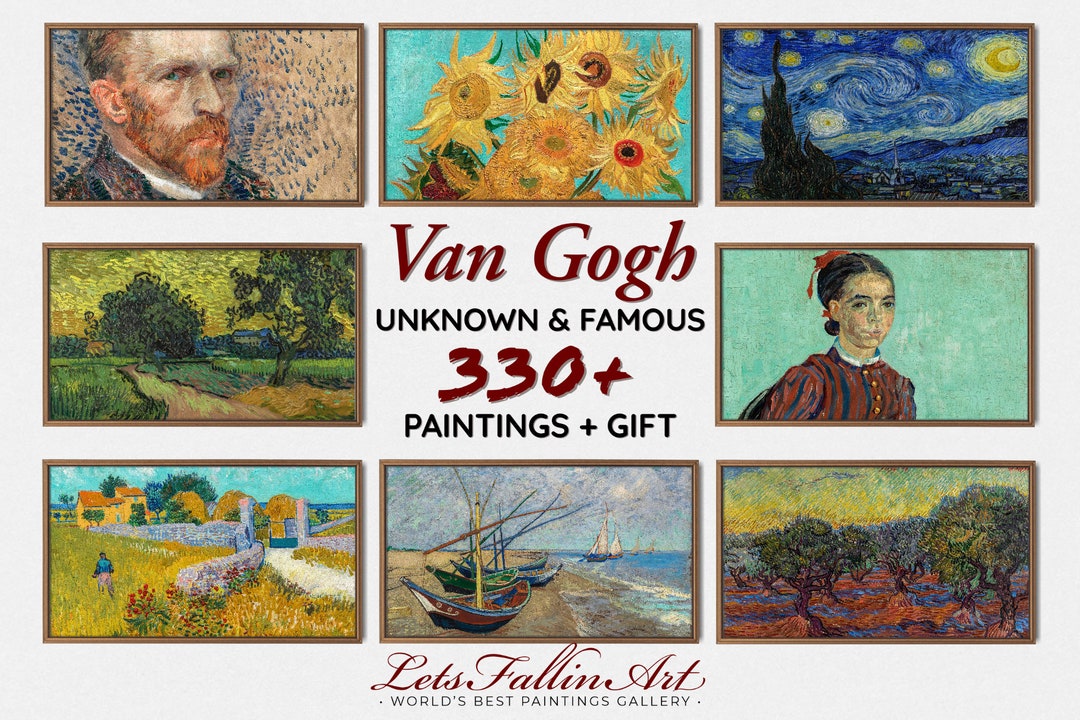 COMPLETE Collection of Vincent Van Gogh | 330 Paintings & 70 Drawnings ...