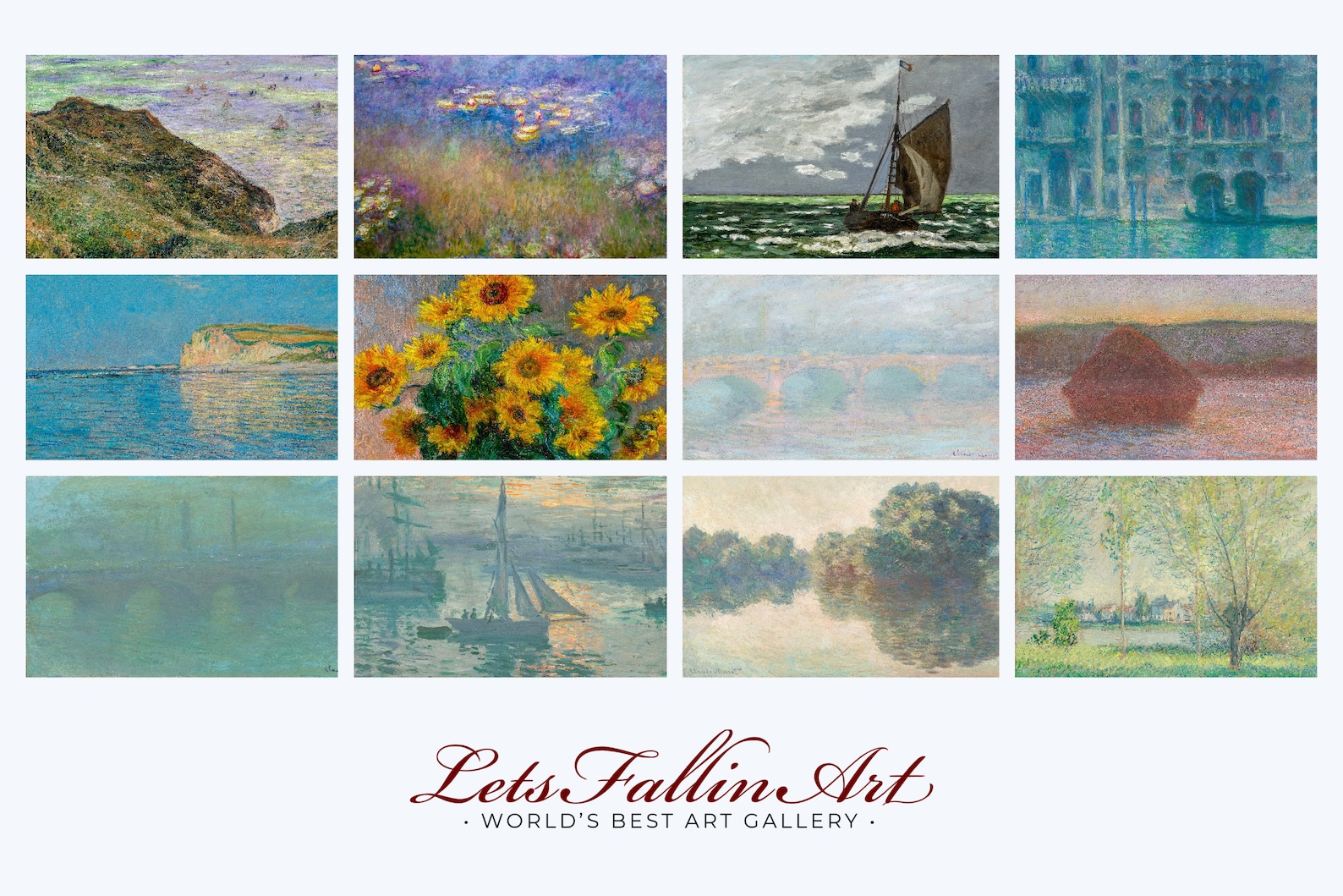 MONET Huge SET Offer - Bundle of 111 Claude Monet's Paintings ...