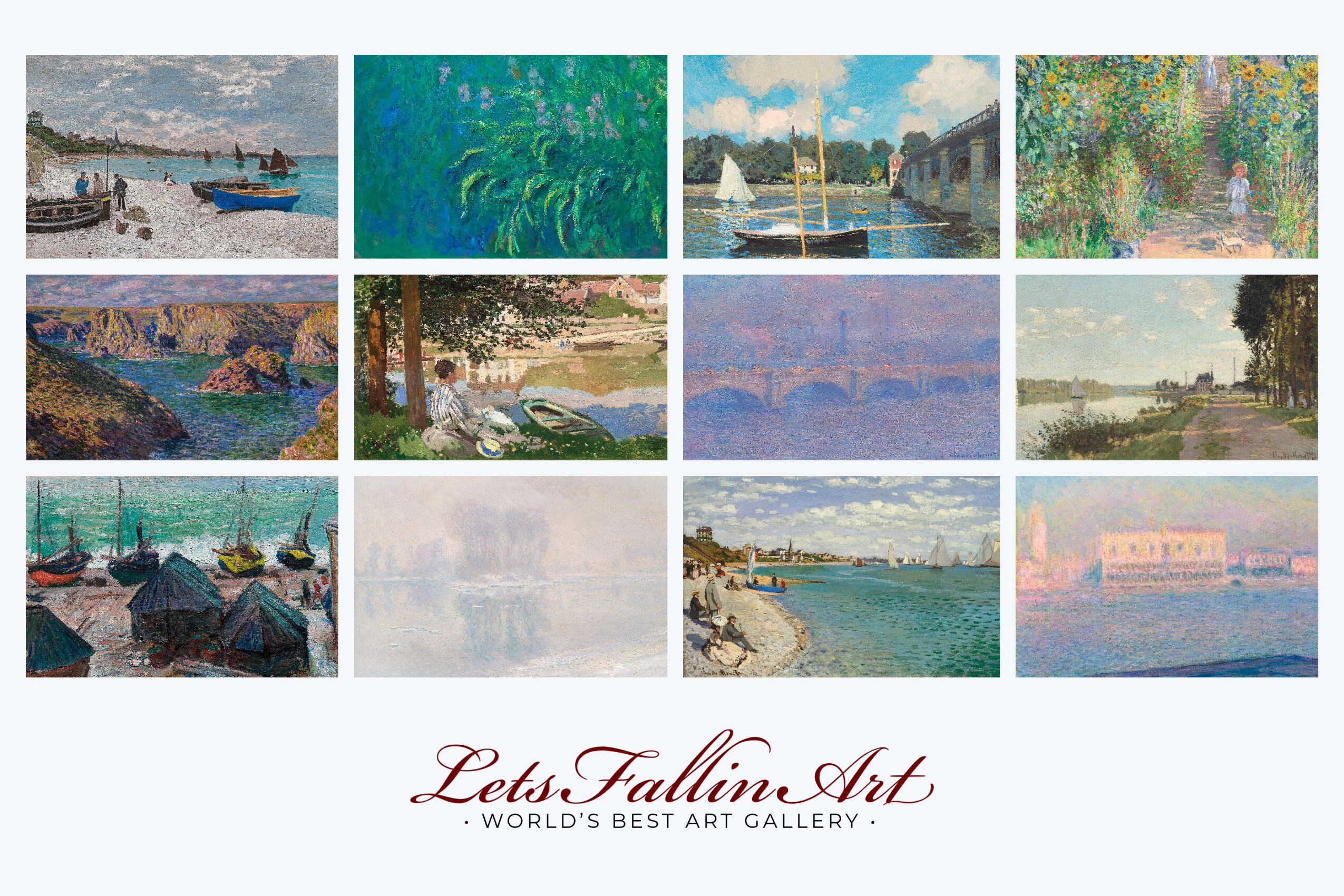 MONET Huge SET Offer Bundle of 111 Claude Monet's - Etsy