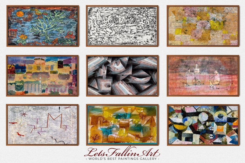 Paul Klee MEGA SET Offer Bundle of 80 Abstract Paintings - Etsy