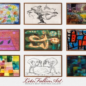 Paul Klee MEGA SET Offer - Bundle of 80 Abstract Paintings Collection ...