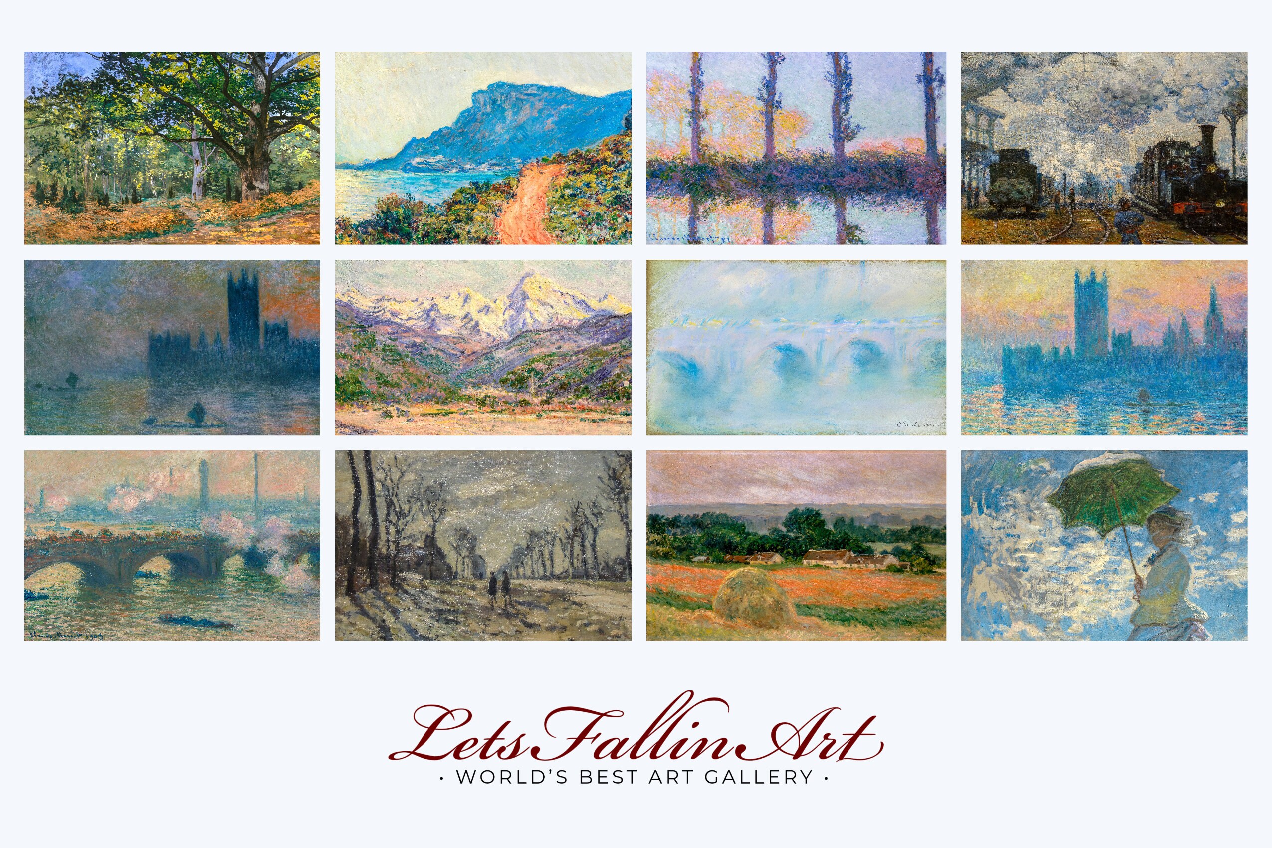 MONET Huge SET Offer - Bundle of 111 Claude Monet's Paintings ...