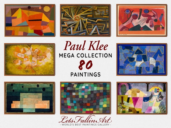 Paul Klee MEGA SET Offer Bundle of 80 Abstract Paintings - Etsy