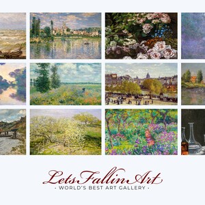 MONET Huge SET Offer - Bundle of 111 Claude Monet's Paintings ...