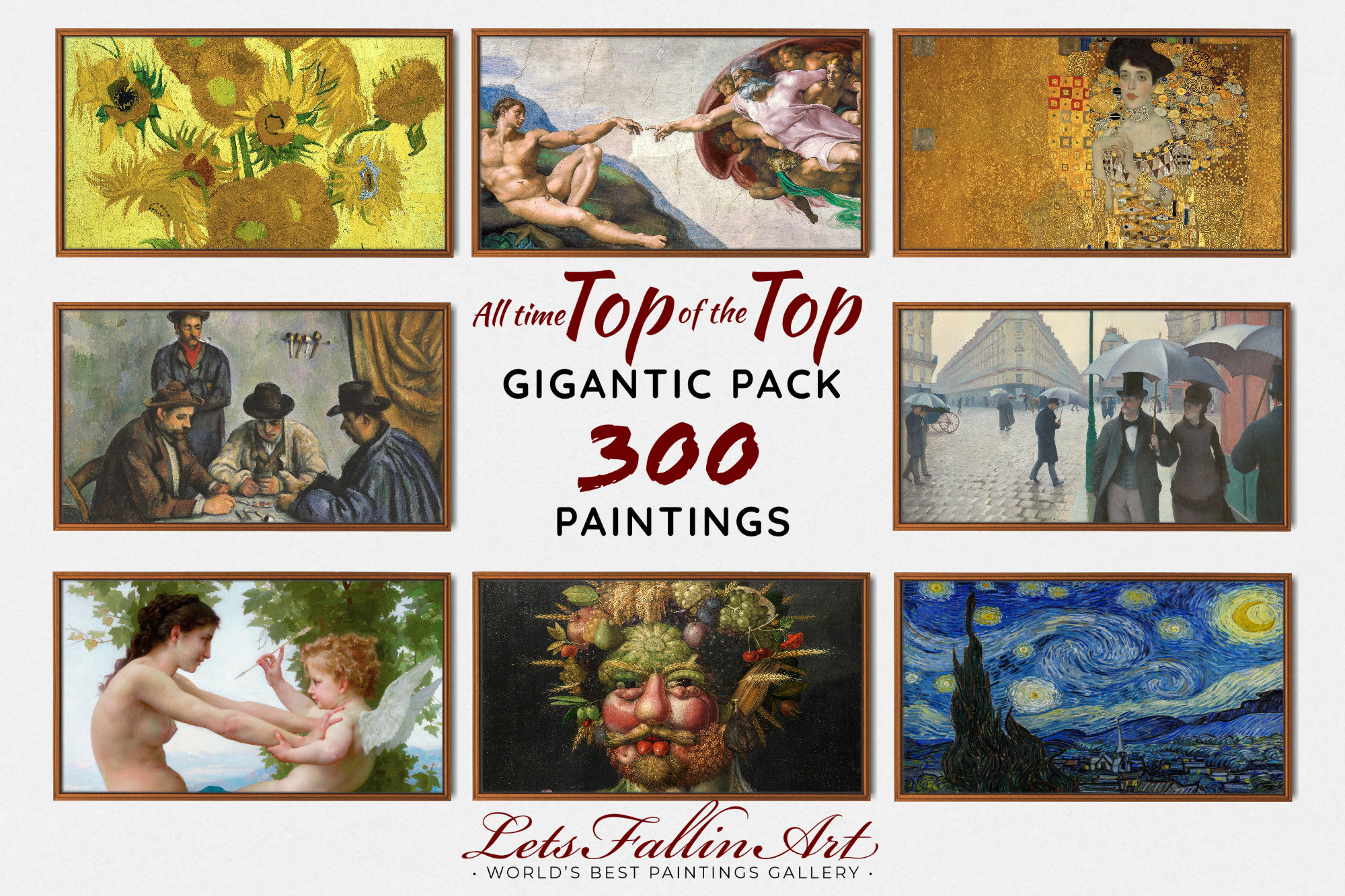 OFFER | All Time Top of the Top 300 Paintings in a Gigantic Set of Art ...