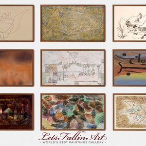 Paul Klee MEGA SET Offer - Bundle of 80 Abstract Paintings Collection ...