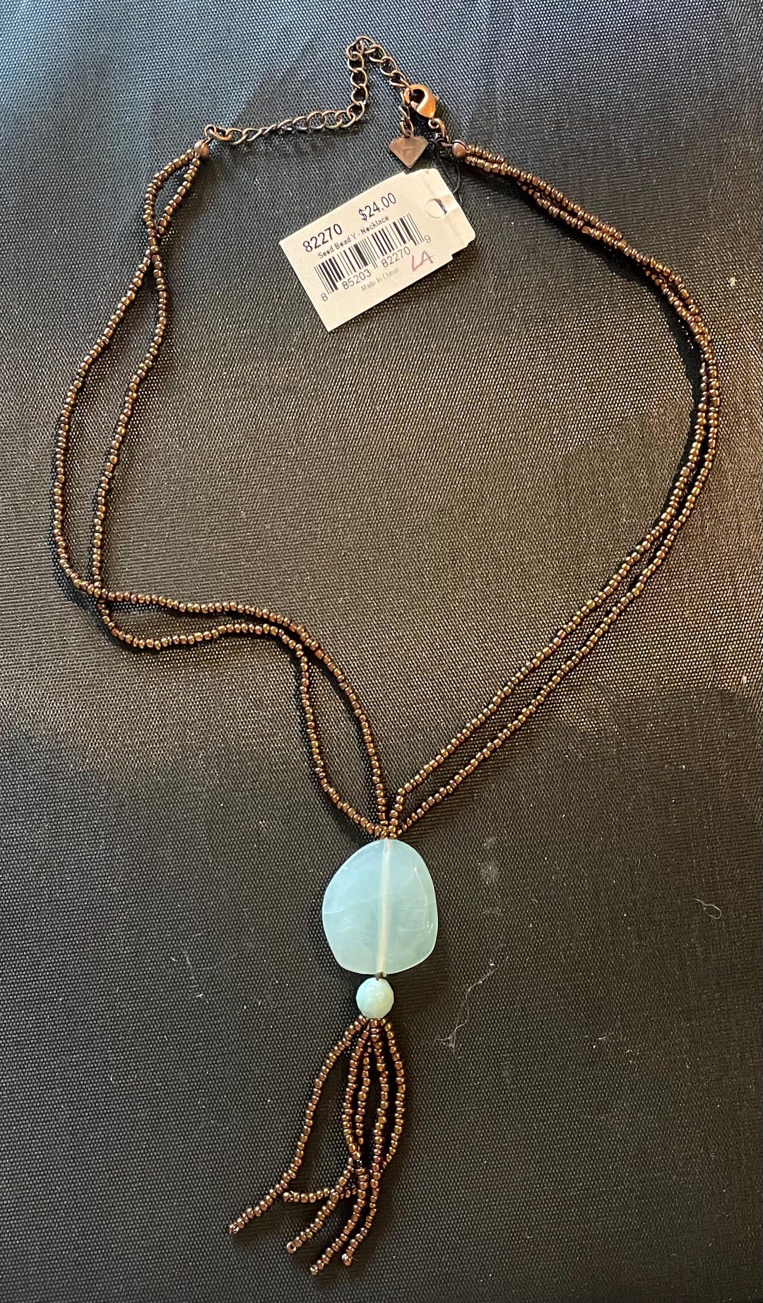 Cookie Lee Seed Bead Necklace, New With Tag - Etsy