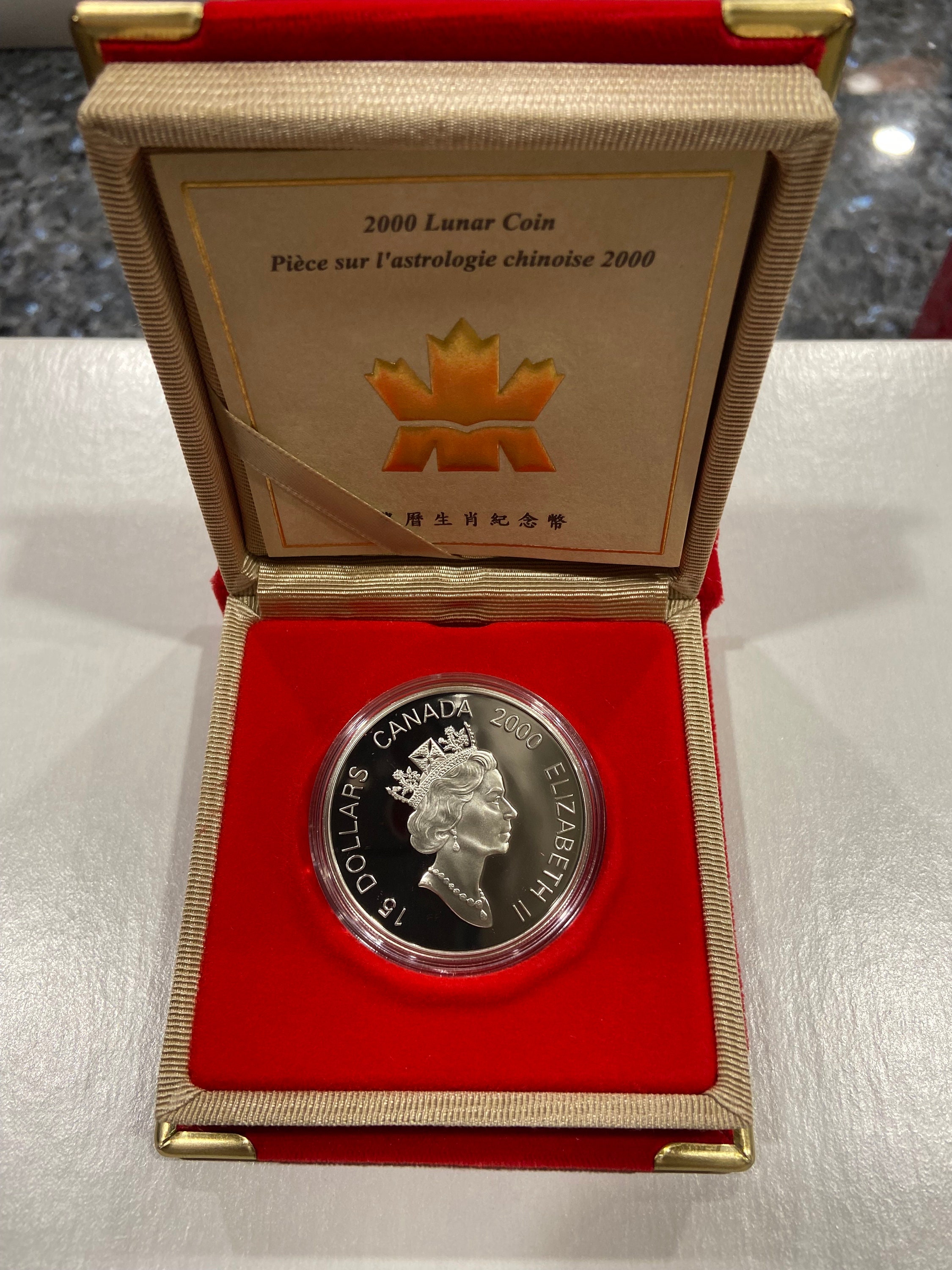 Year of the Dragon 2000 - Lunar Coin 92.5% Silver Edition Royal ...