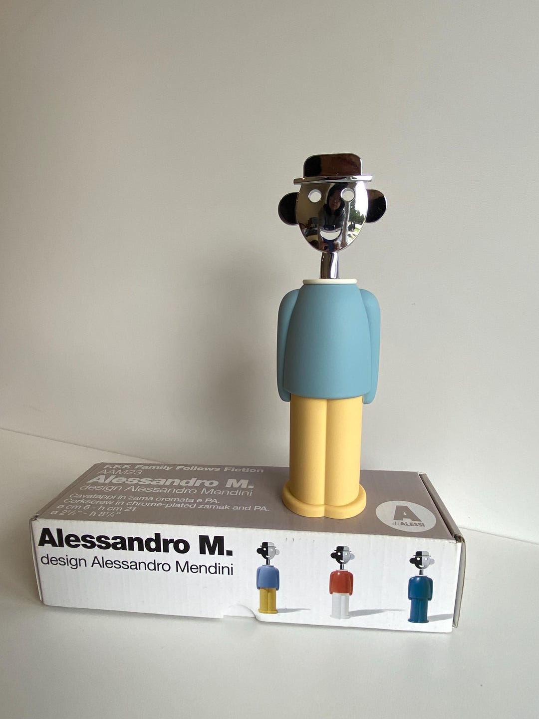 ALESSI Iconic Corkscrew Genuine Alessi Alessandro Mendini. F.F.F ...