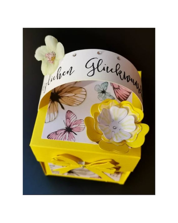 Explosion Box Gift Box Gift Birthday Customizable for - Etsy