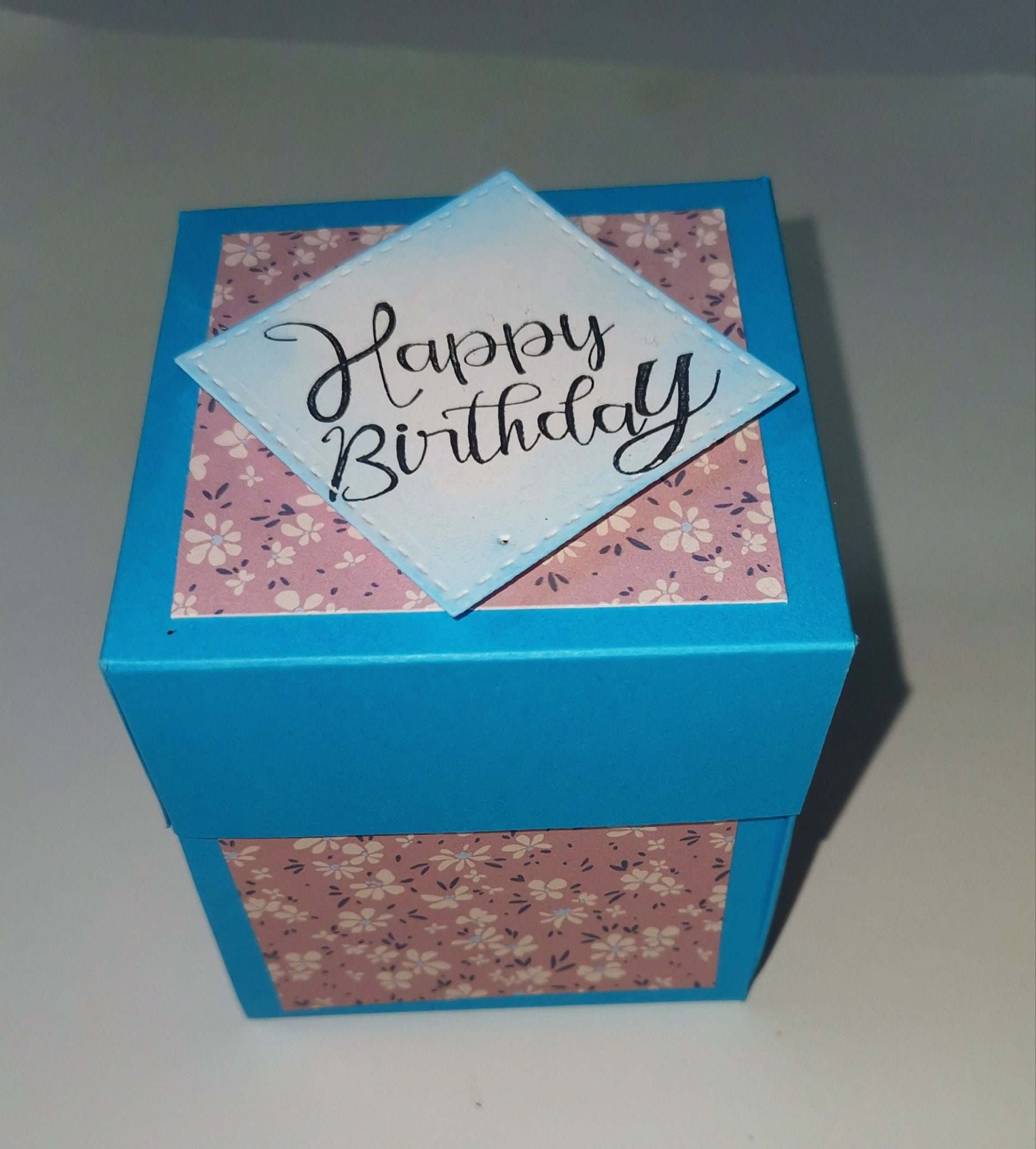 Explosion Box Gift Box for Birthday for Money, Voucher, Jewelry, Gifts ...