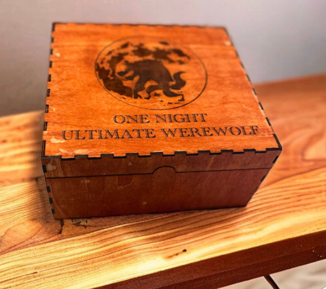 One Night Ultimate Werewolf Box Design for Laser Cutting - Etsy