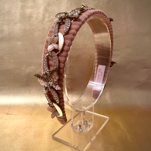 Queen Rania Crown - Handmade Headpiece - Rose Gold Luxury Headband ...