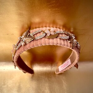 Queen Rania Crown - Handmade Headpiece - Rose Gold Luxury Headband ...
