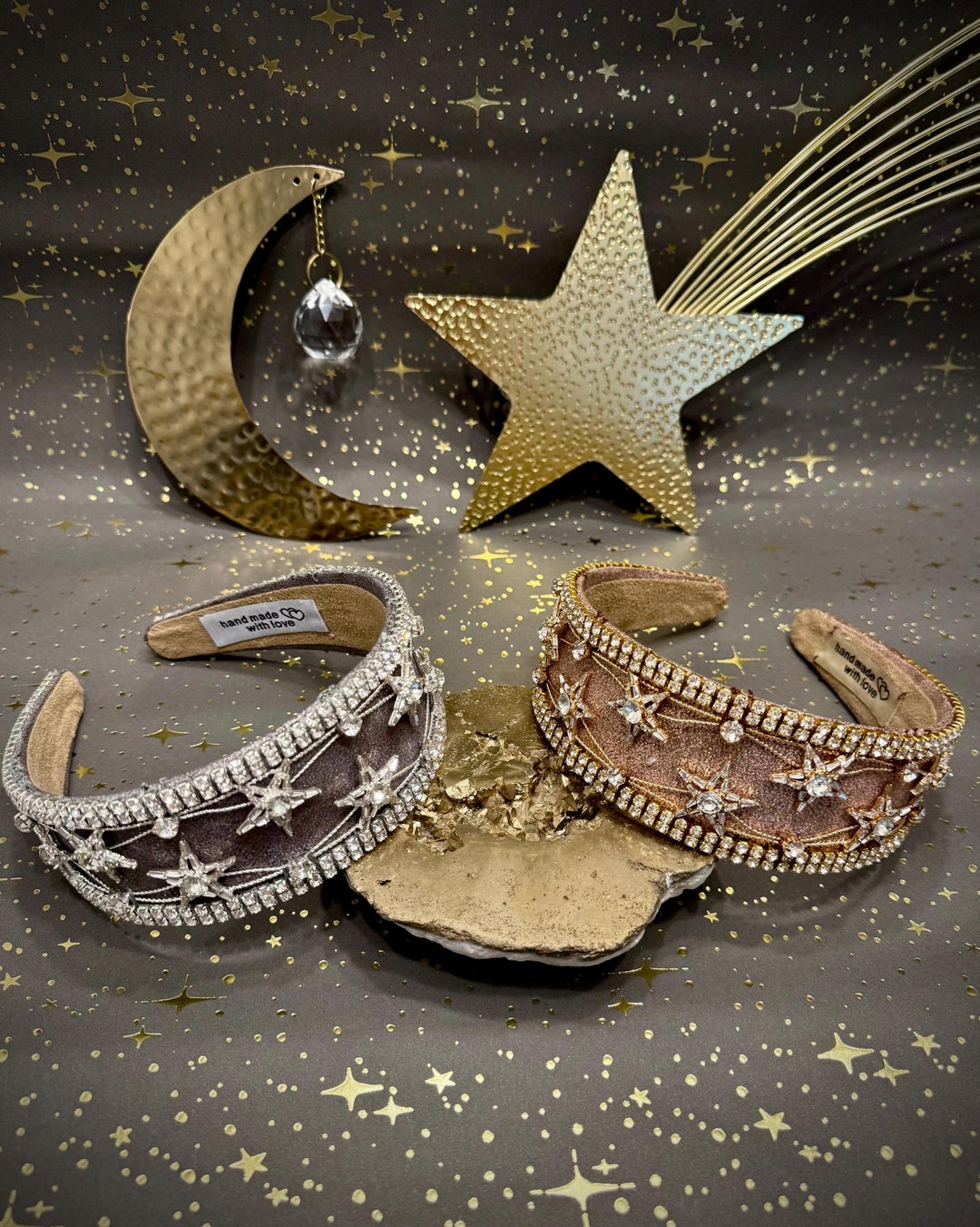 Stargazing Crowns - Outer Space Headband - Stars Headband - Luxury ...