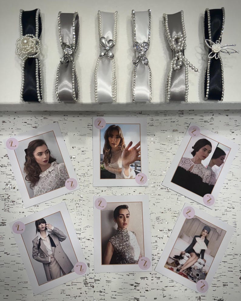 Petit Royal Bows - Emily in Paris - White, Grey & Black Bows - Luxury ...
