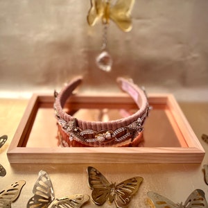 Queen Rania Crown - Handmade Headpiece - Rose Gold Luxury Headband ...