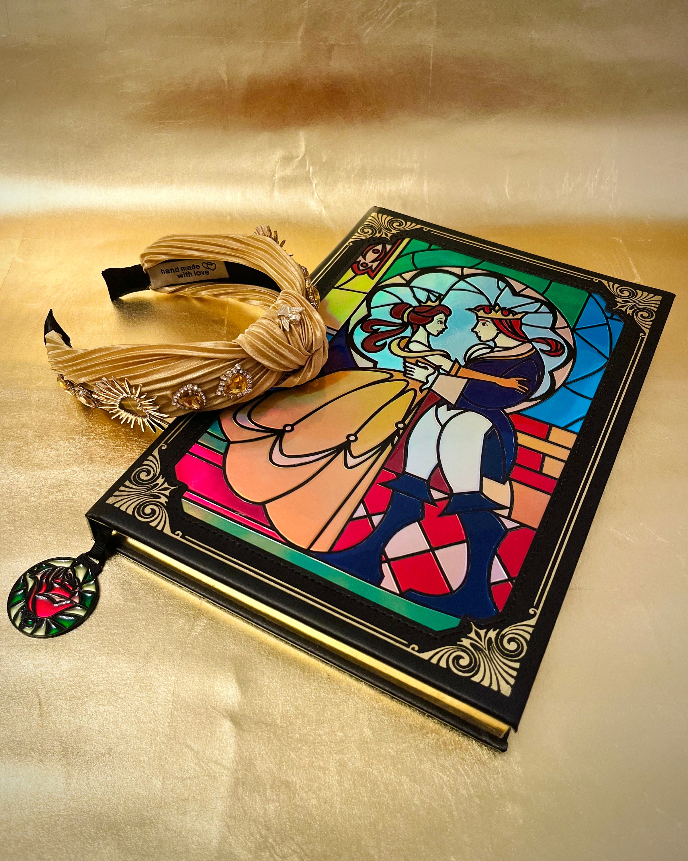 Queen Jetsun Crown - Handmade Headpiece - Yellow Luxury Headband ...