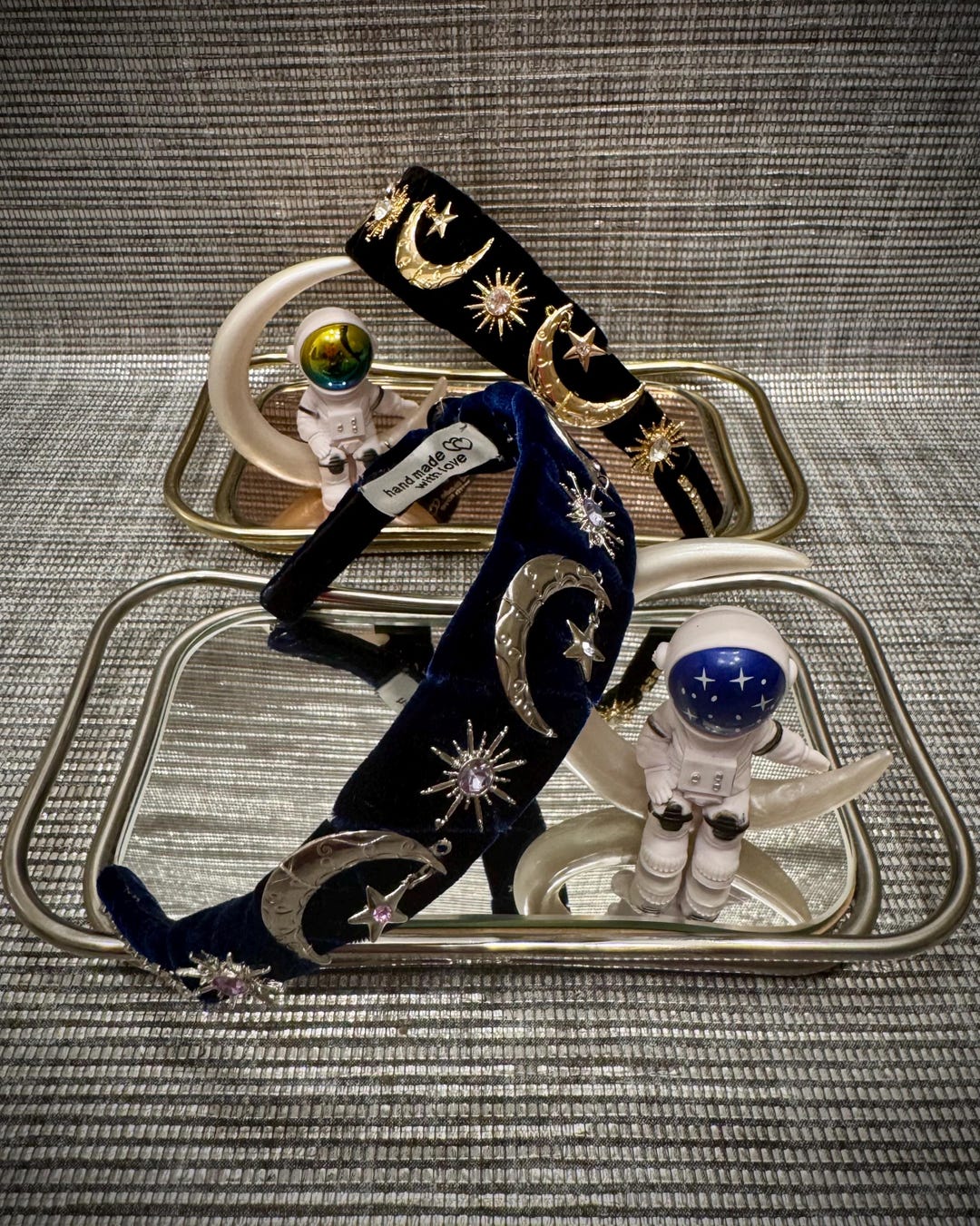 Moonlight Crowns - Outer Space Headband - Moon Headband - Luxury ...