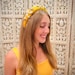 Queen Helen Crown - Handmade Headpiece - Yellow Luxury Headband ...