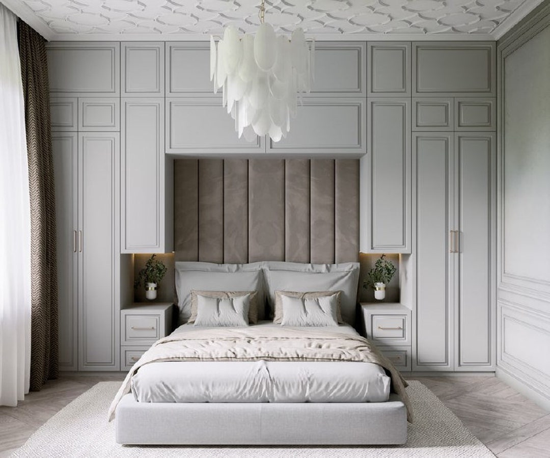 Upholstered Wall Panels, King/ Cal King Headboard, Queen/full/twin ...