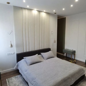 Upholstered Wall Panels, King/ Cal King Headboard, Queen/full/twin ...