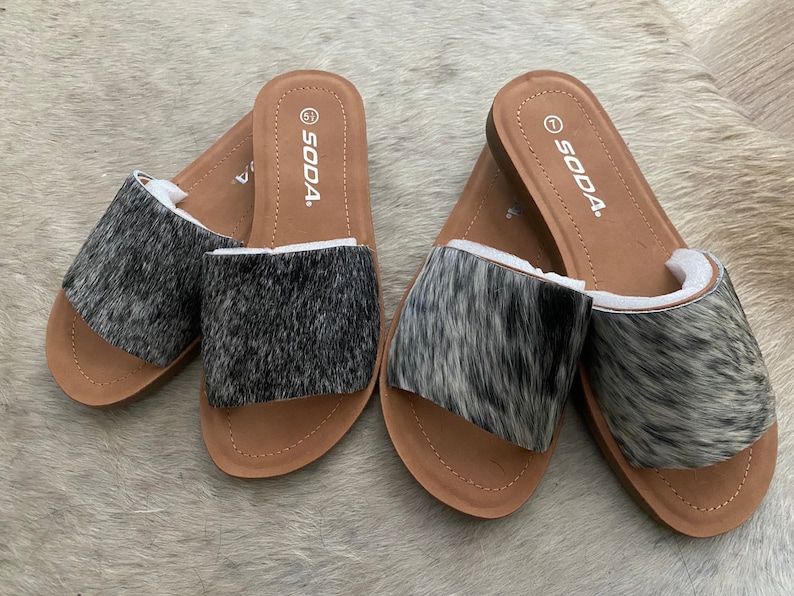 Genuine Cowhide Sandals - MADE TO ORDER - Etsy