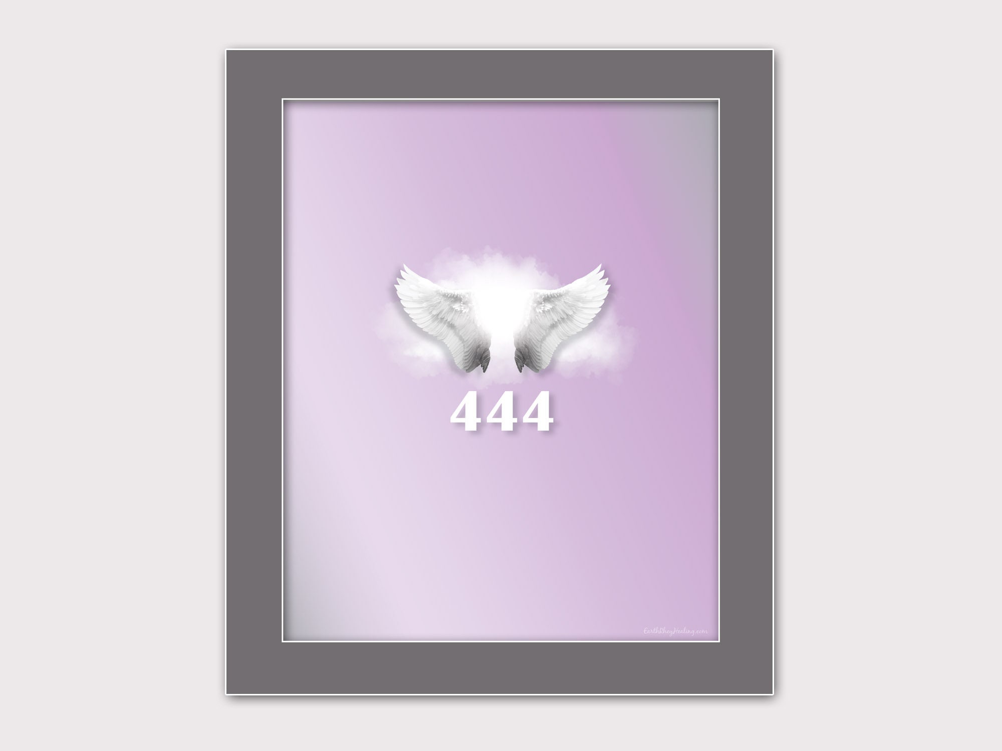 Angel Number 444 Angel Numbers Angel Numbers Poster Angel Art Digital ...