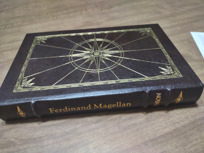 Easton Press Ferdinand Magellan Library of Great Lives 1990 by E.F. Benson Leather Bound - Etsy