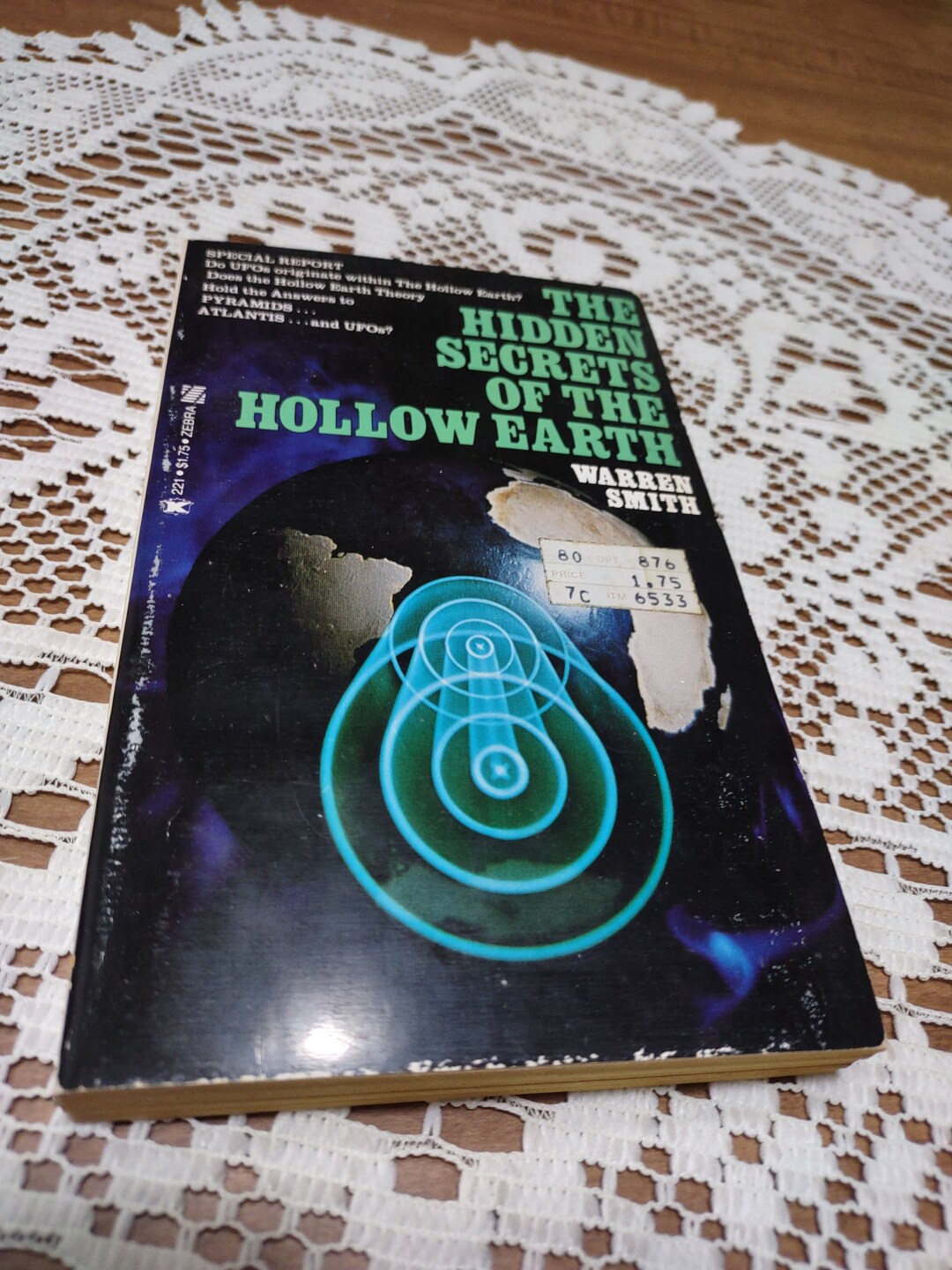 The Hidden Secrets of the Hollow Earth 1976 Mass Market Vintage by ...