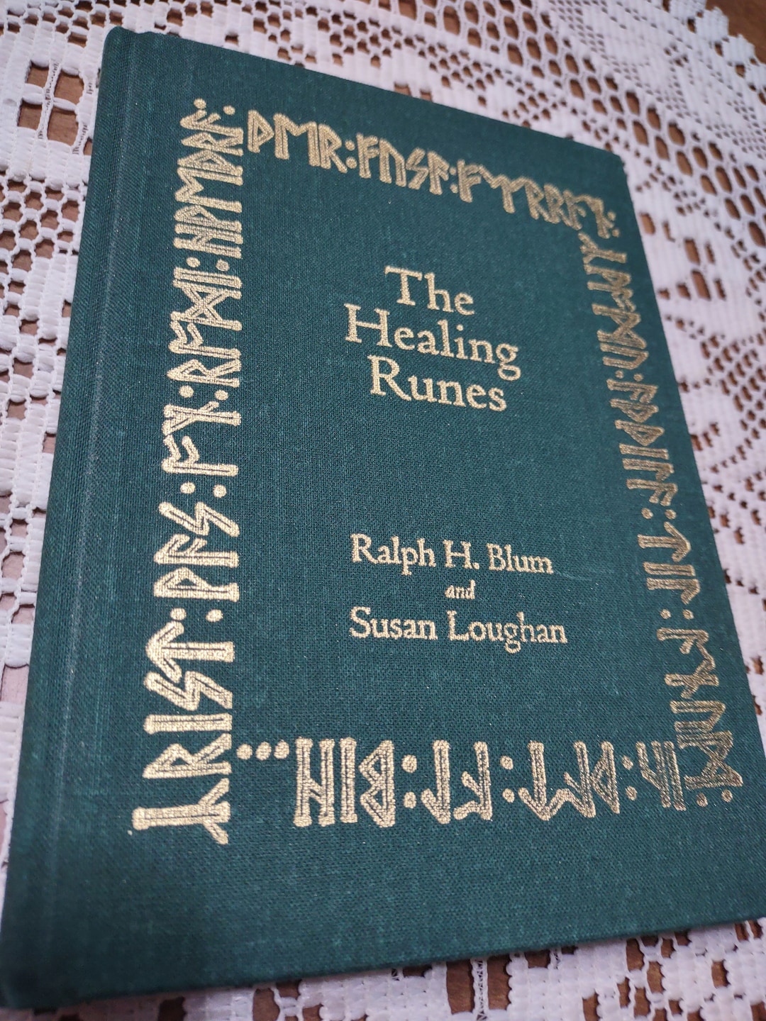 The Healing Runes by Ralph H. Blum & Susan Loughan book Only - Etsy