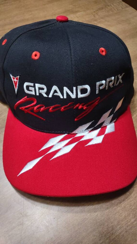 Vintage Pontiac Grand Prix Racing Cap Hat NEW WITH TAG - Gem