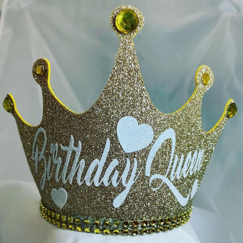 Birthday Crown Custom Birthday Crown Personalized Birthday | Etsy