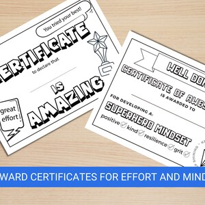 Growth Mindset and Mindfulness Colouring Sheets and Activity Pack ...