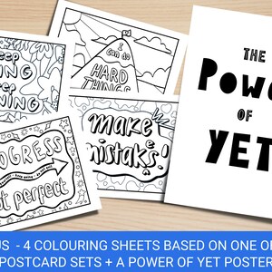 Growth Mindset and Mindfulness Colouring Sheets and Activity Pack ...