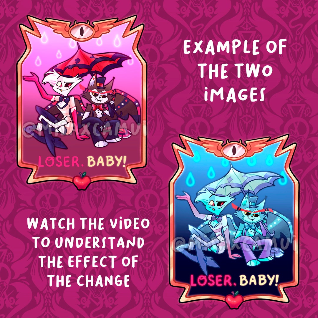 Loser Baby Lenticular Fanart Card - Etsy