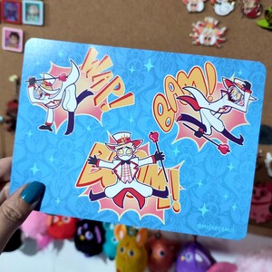 Lucifer Wap!-boom-bam! Mini Print Fanart - Etsy