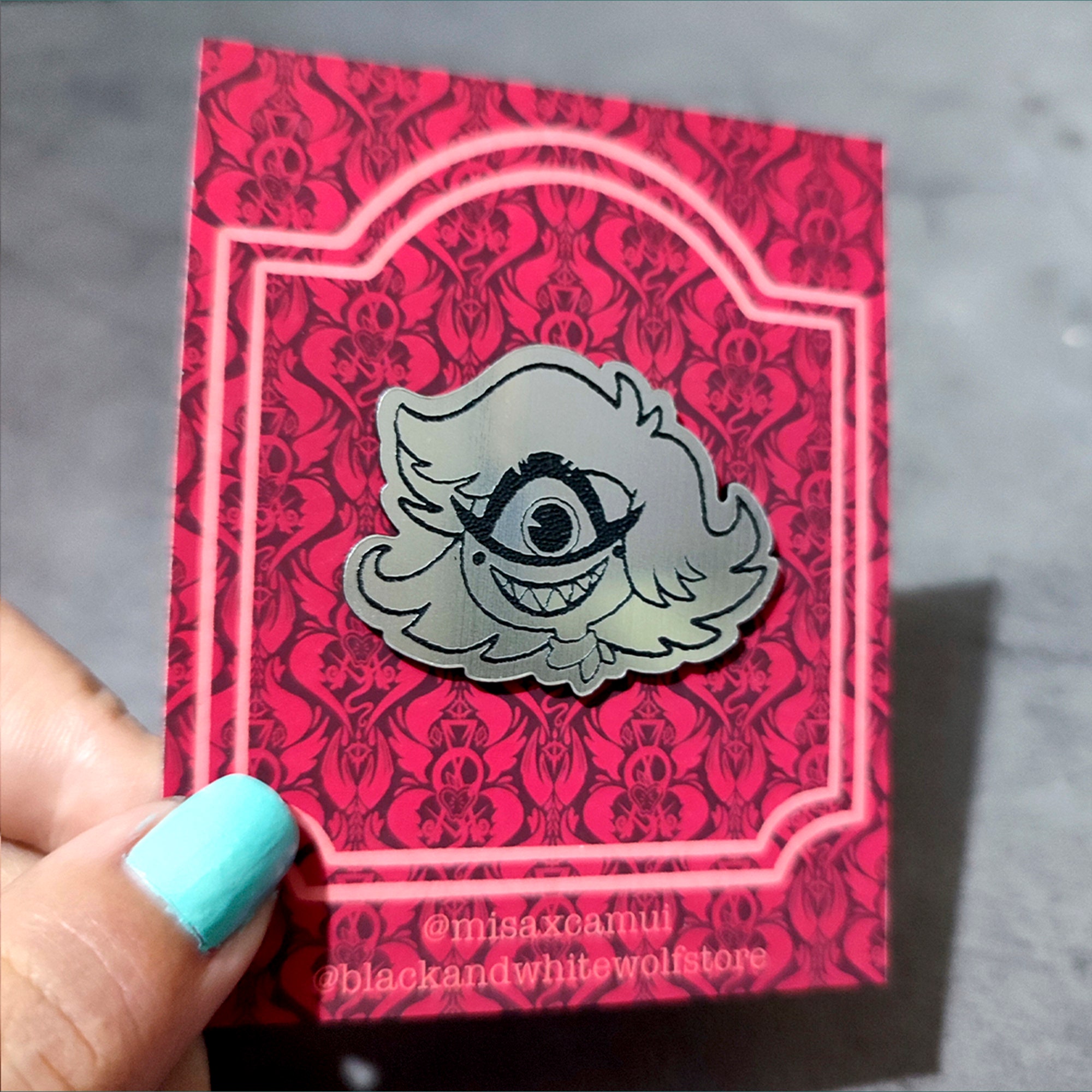 Hazbin Hotel Niffty Pin Fanart - Etsy