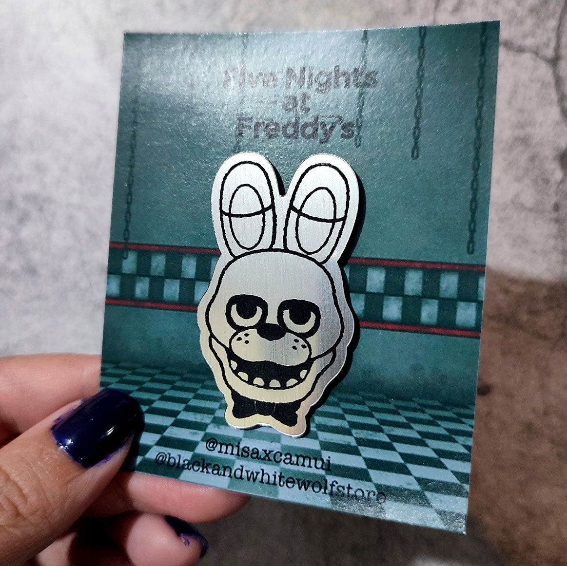 FNAF Bonnie Pin - Etsy