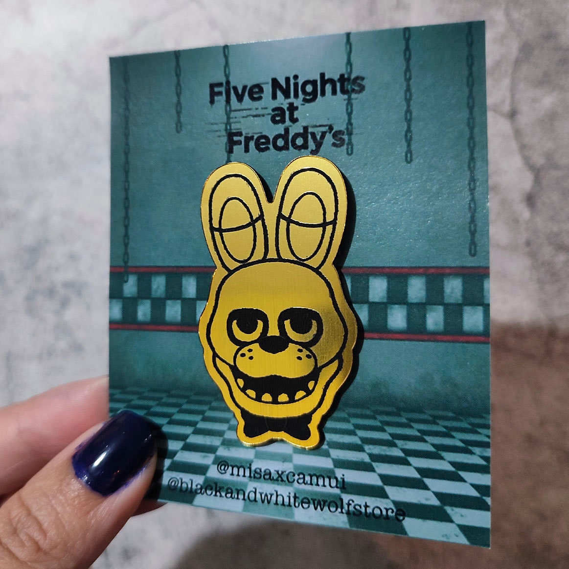FNAF Bonnie Pin - Etsy